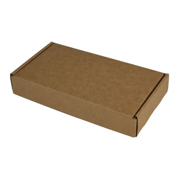 SAMPLE - E flute - Mailing Box 28037 - Kraft Brown – Australian Corrugated Packaging