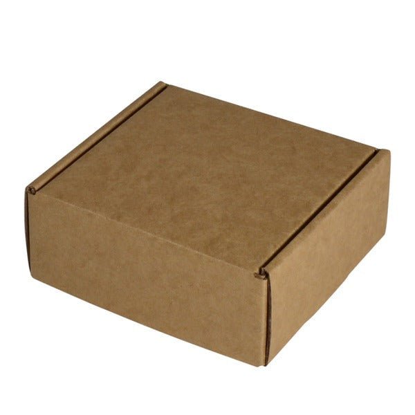 SAMPLE - E Flute - One Piece Mailing Gift Box 22742 - Kraft Brown – Australian Corrugated Packaging