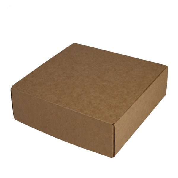 SAMPLE - E Flute - One Piece Mailing Gift Box 25828 - Kraft Brown – Australian Corrugated Packaging