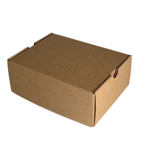 SAMPLE - E Flute - One Piece Mailing Gift Box 28365 - Kraft Brown – Australian Corrugated Packaging