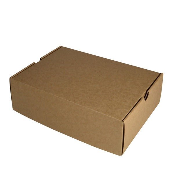 SAMPLE - E Flute - One Piece Mailing Gift Box 28366 - Kraft Brown ...