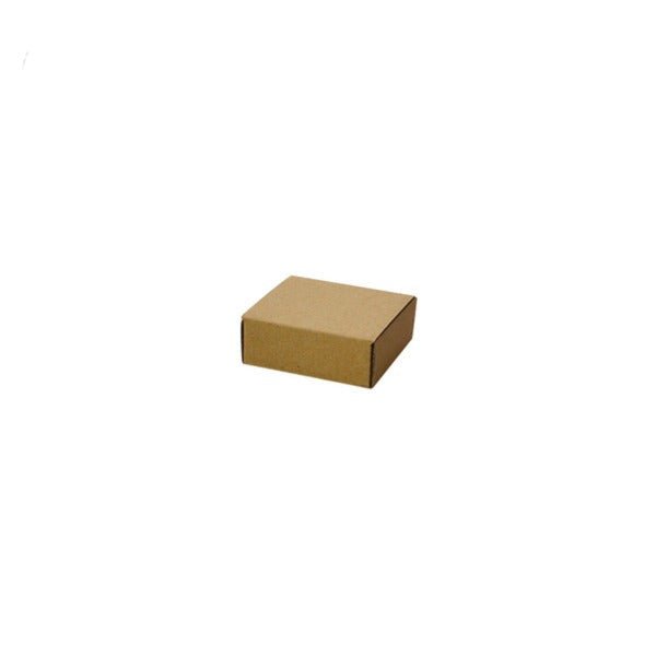 SAMPLE - E Flute - One Piece Mailing Gift Box 8209 - Kraft Brown – Australian Corrugated Packaging