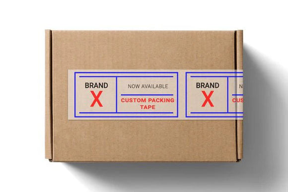 Custom Printed Transparent Backing Plastic Packaging Tape - Full Colou ...