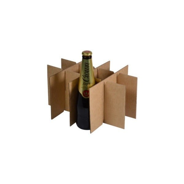 SAMPLE - 12 Beer Bottle Divider Insert for 12 Beer Bottle Box (Box Sol ...