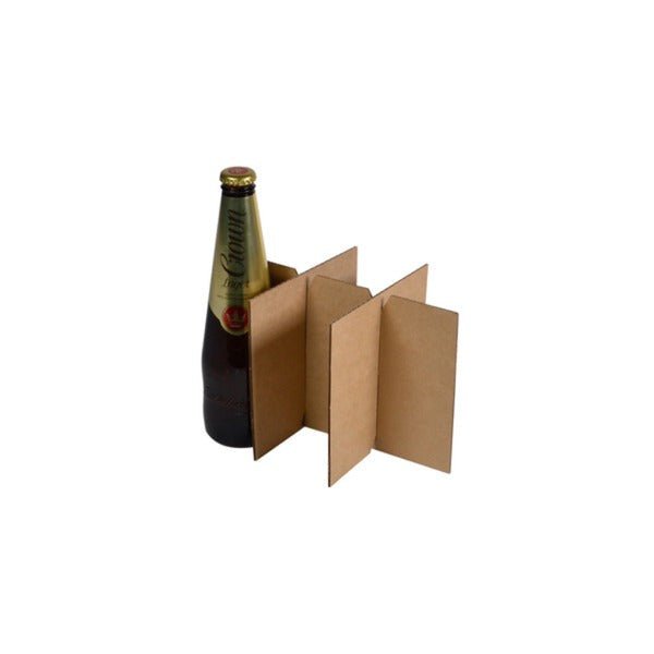 SAMPLE - 6 Beer Bottle Divider Insert for the 6 Beer Bottle Box (700-2 ...