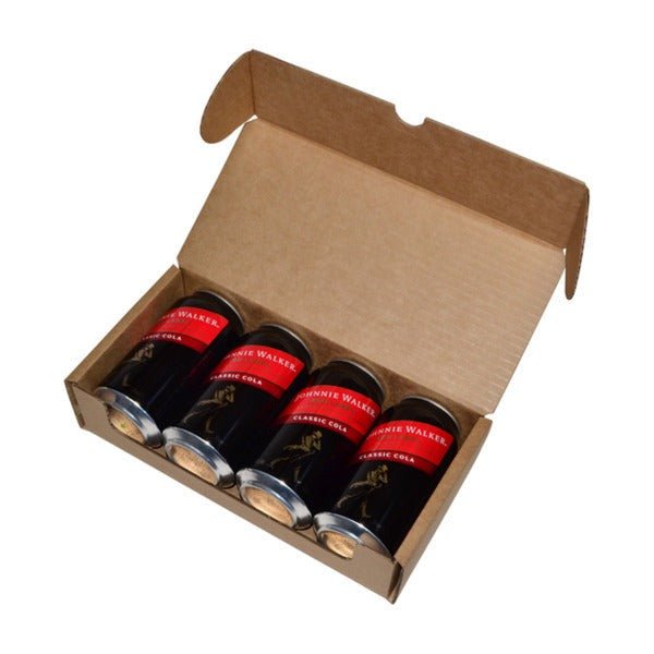 SAMPLE - B Flute - 4 Beer Can Shipper Box - Kraft Brown – Australian ...