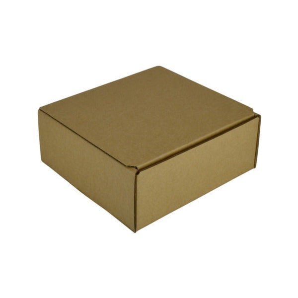 SAMPLE - B Flute - One Piece Postage & Mailing Box 10389 - Kraft Brown ...