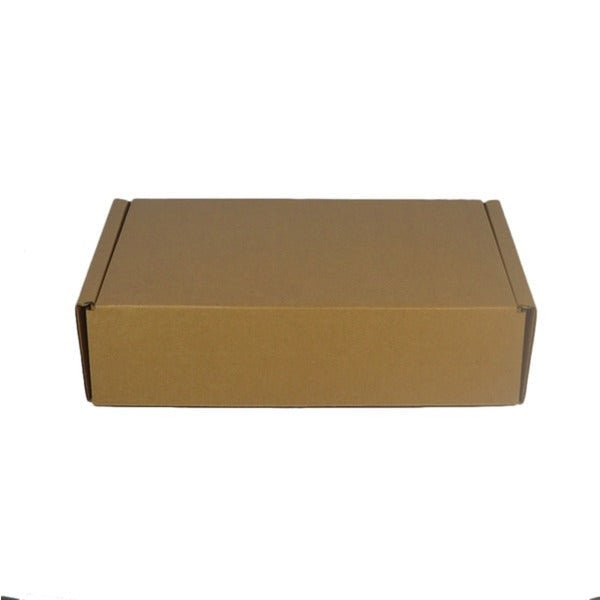 SAMPLE - B Flute - One Piece Postage & Mailing Box 15476 - Kraft Brown ...