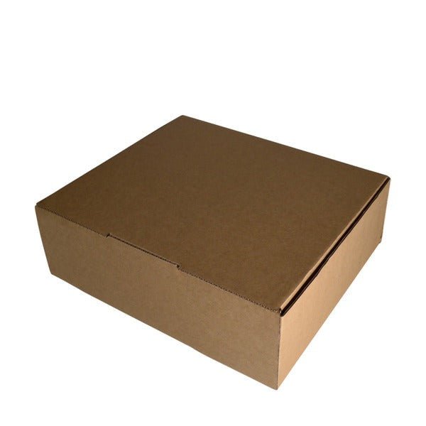 SAMPLE - B Flute - One Piece Postage & Mailing Box 21343 - Kraft Brown ...