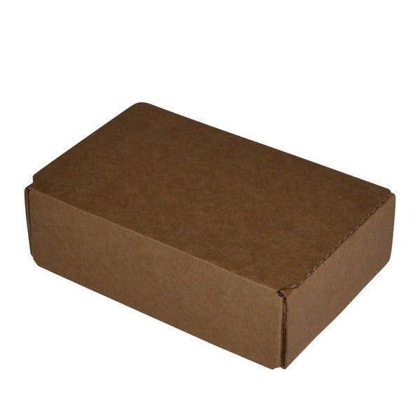 SAMPLE - B flute - One Piece Postage & Mailing Box 23967 - Kraft Brown ...