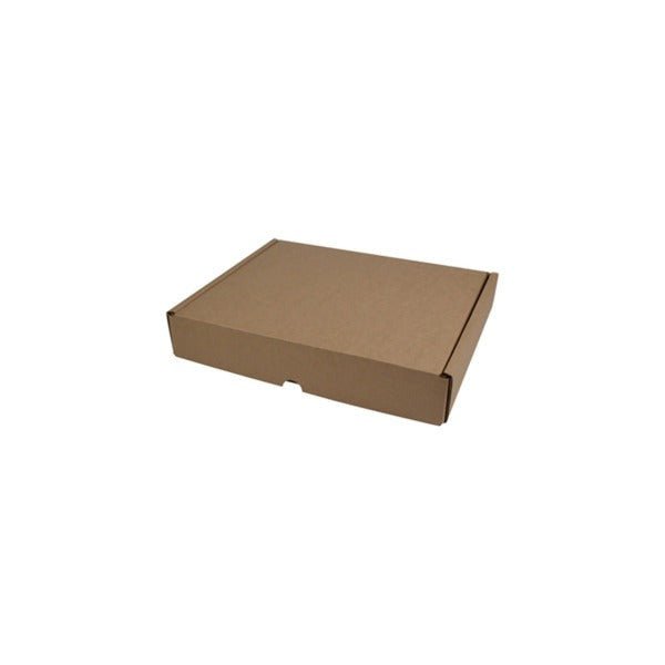 SAMPLE - B Flute - One Piece Postage & Mailing Box 24746 - Kraft Brown ...