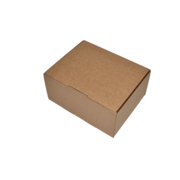SAMPLE - B Flute - One Piece Postage & Mailing Box 24991 - Kraft Brown ...
