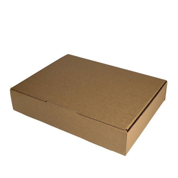 SAMPLE - B Flute - One Piece Postage & Mailing Box 26720 - Kraft Brown ...