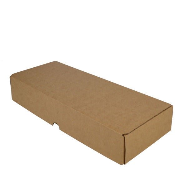 SAMPLE - B Flute - One Piece Postage & Mailing Box 28038 - Kraft Brown ...