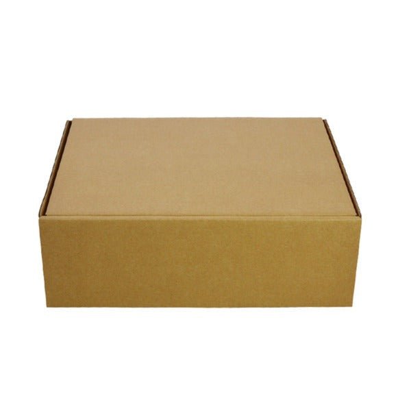 SAMPLE - B Flute - One Piece Postage & Mailing Box 6416 - Kraft Brown ...