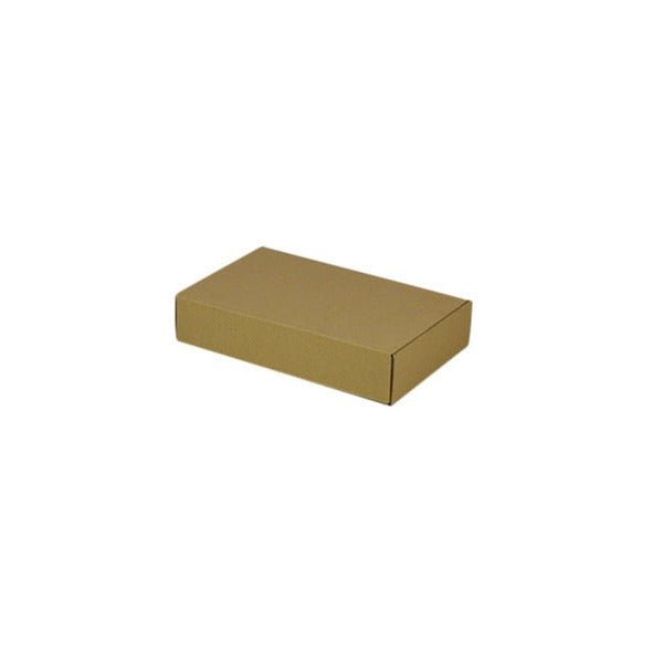 SAMPLE - B Flute - One Piece Postage & Mailing Box 9012 - Kraft Brown ...