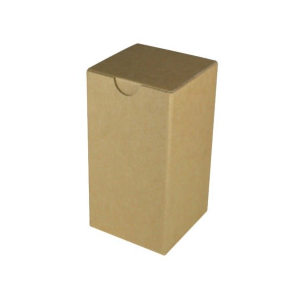 SAMPLE - E Flute - Cardboard Candle Box/Jam Box (80/150) - Kraft Brown ...