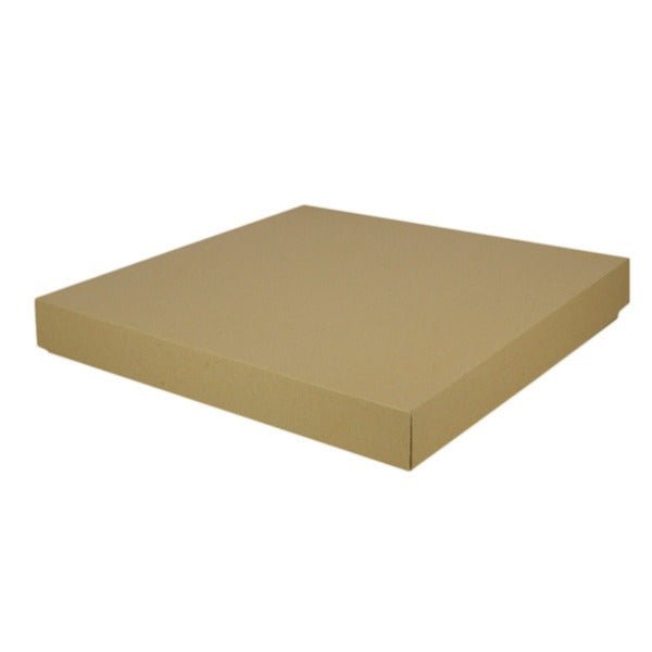 SAMPLE - E Flute - Extra Large Square Cardboard Gift Box (Base & Lid ...