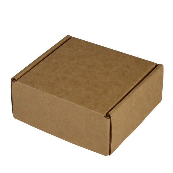 SAMPLE - E Flute - One Piece Mailing Gift Box 22741 - Kraft Brown – Australian Corrugated Packaging