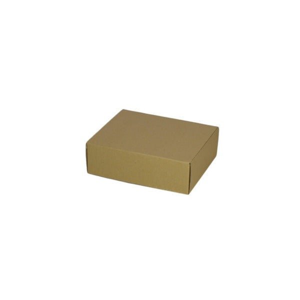 SAMPLE - E Flute - One Piece Mailing Gift Box 7432 - Kraft Brown – Australian Corrugated Packaging