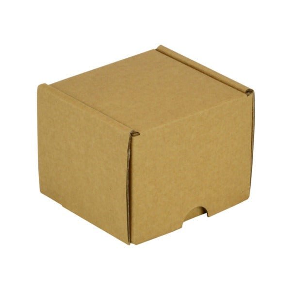 SAMPLE - E Flute - One Piece Postage & Mailing Box 15285 - Kraft Brown ...