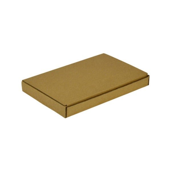 SAMPLE - E Flute - One Piece Postage & Mailing Box 16170 - Kraft Brown ...