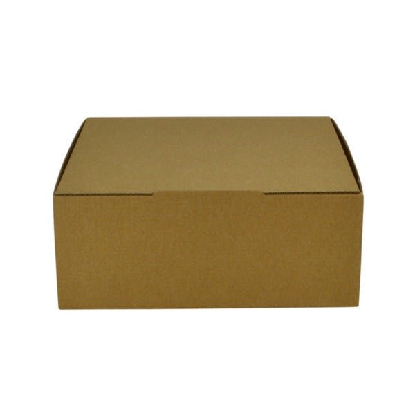 SAMPLE - E Flute - One Piece Postage & Mailing Box 19268 - Kraft Brown ...
