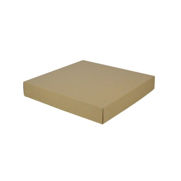 SAMPLE - E Flute - Two Piece 300mm Square Cardboard Gift Box (Base & L ...