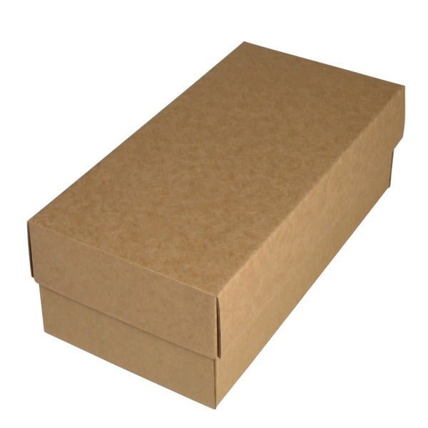 SAMPLE - E Flute - Two Piece Postage Box 21088AB (Base & Lid) - Kraft ...