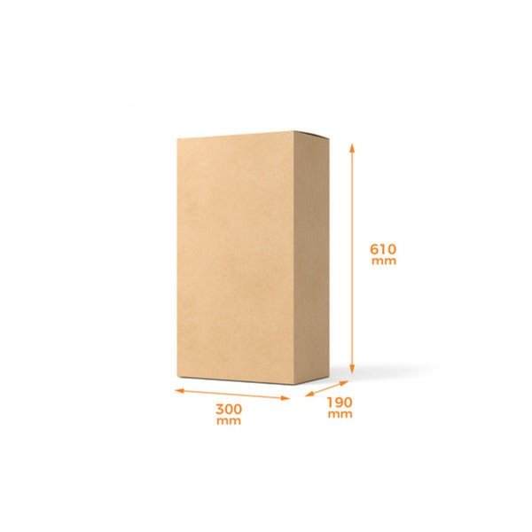 SAMPLE - RSC Shipping Carton Code 14T - 1C Kraft Brown Board (300 x 19 ...