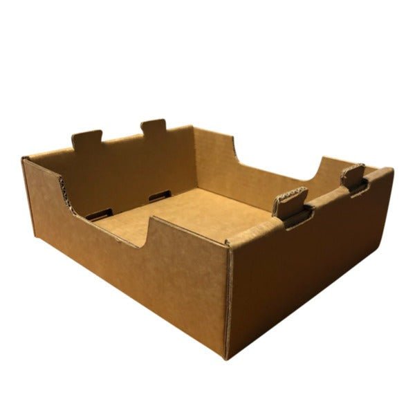 SAMPLE - Small Heavy Duty Stackable Cardboard Catering and Storage Tra ...