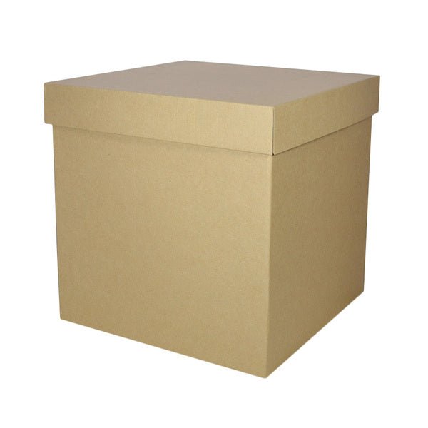 Two Piece Square Cardboard Gift Box 300mm Cube – Australian Corrugated ...
