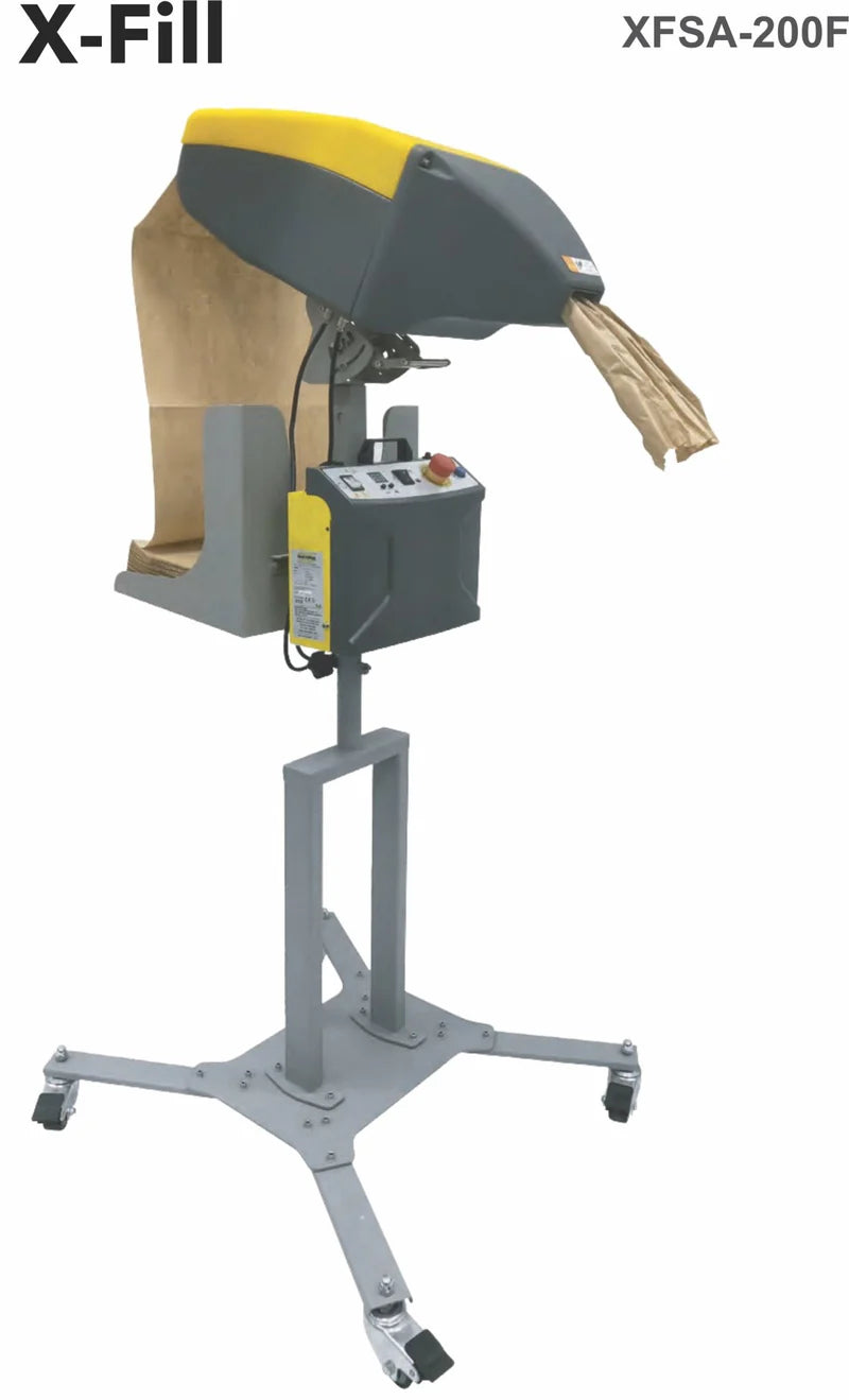 XFSA-200F (X-Fill Semi-Automatic Paper Void Fill Machine, Floor Stand ...